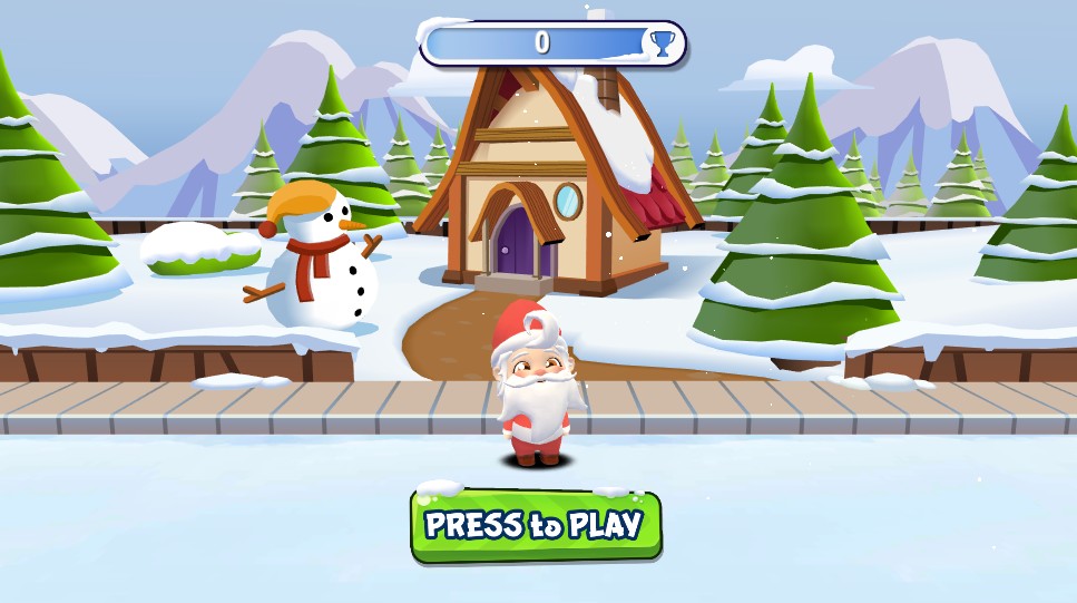 Santa Run - Play Online